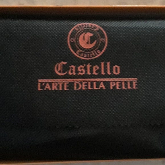 Castello L'ARTE DELLA PELLE | Bags | Castello Larte Della Pelle Wallet ...